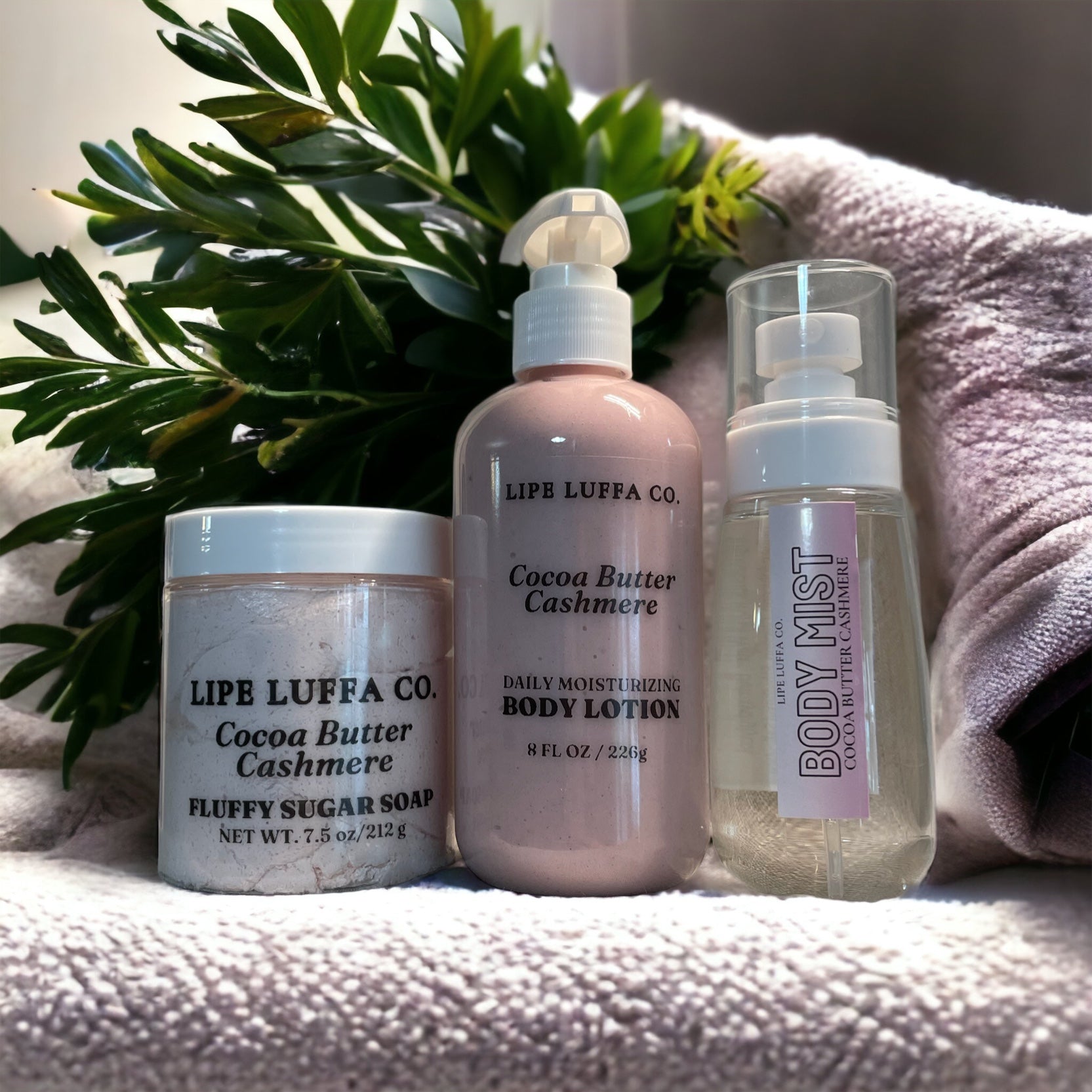 Cocoa Butter Cashmere — Best Seller Bundles – Lipe Luffa Co.